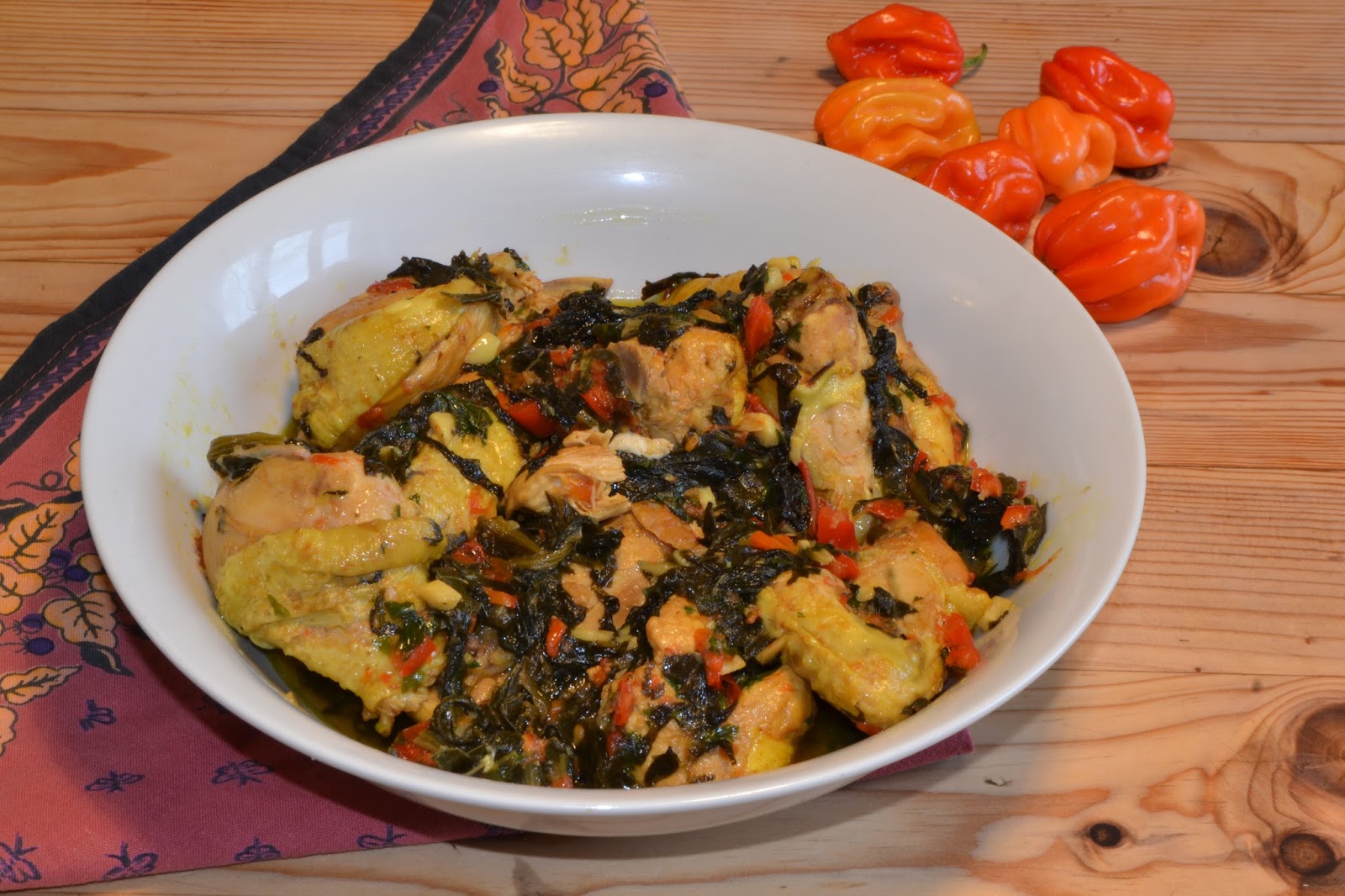tastes like a tomato: Scotch Bonnet Chicken