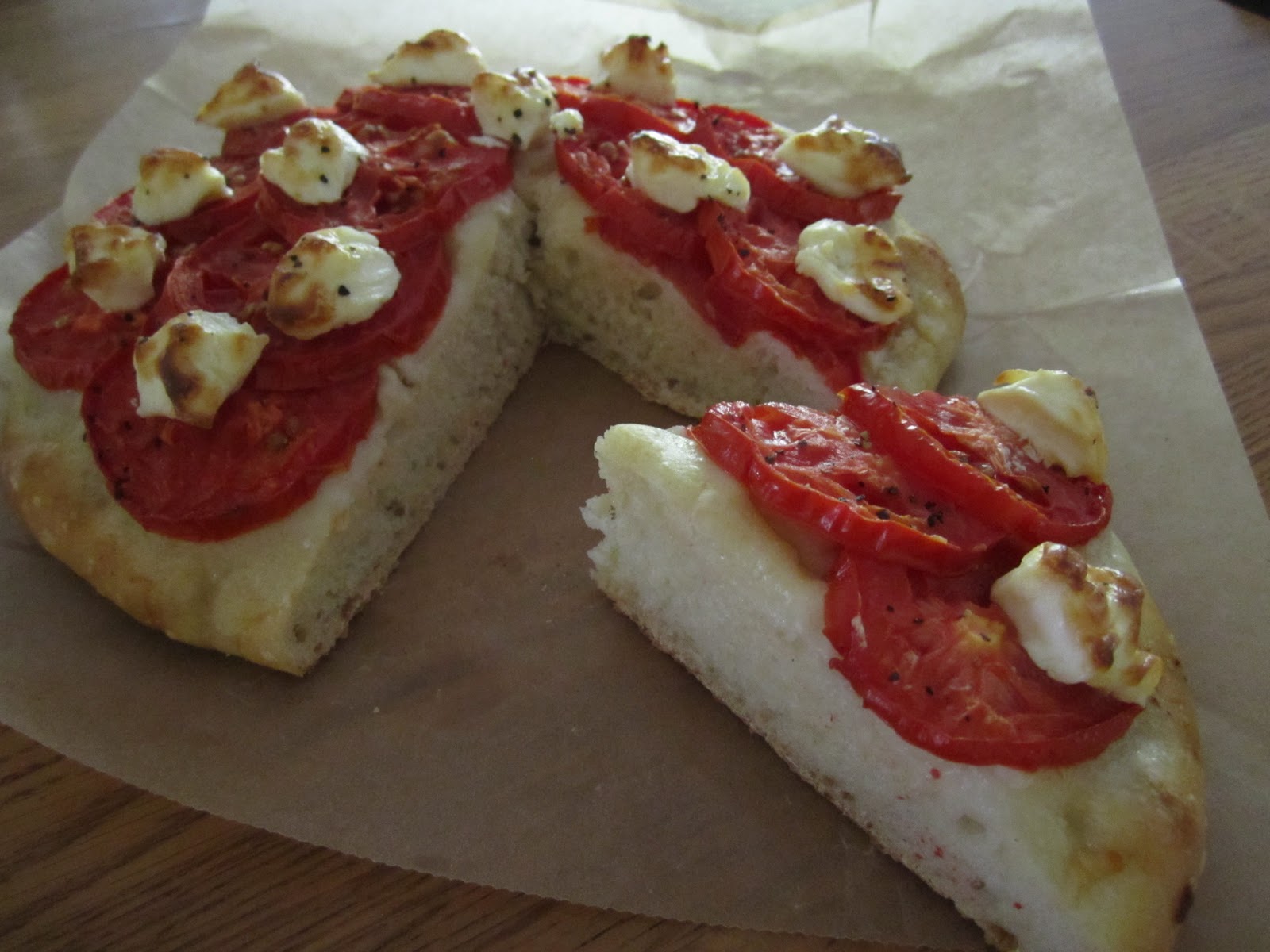 Cooking The Day Away: Roasted Tomato Focaccia with Chive Cream Cheese....