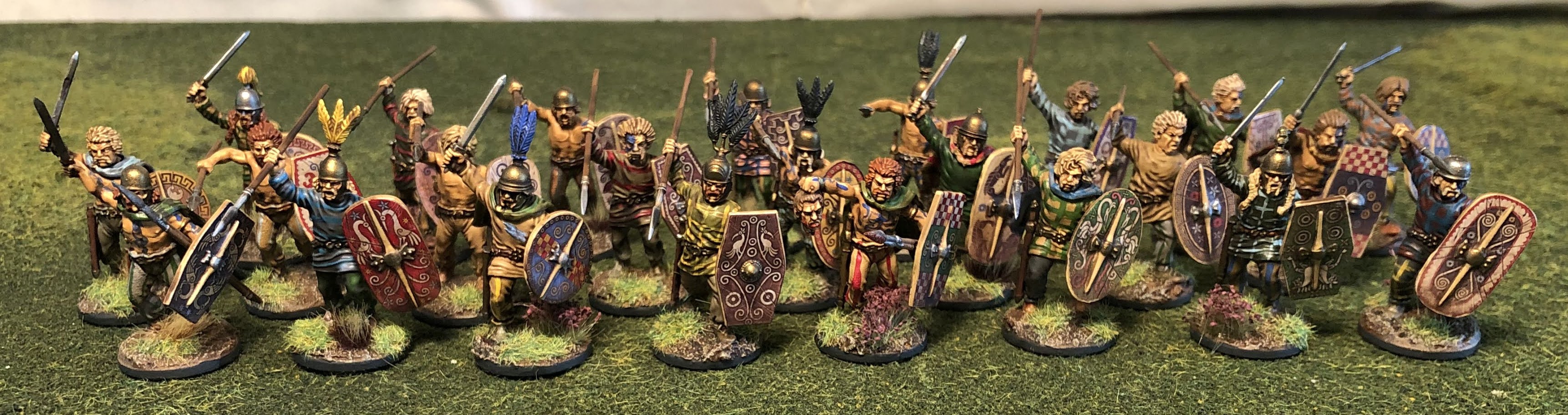 Fool in a hat - miniature painting and wargaming: SAGA - The Gaul Horde ...