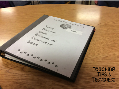 Teaching Tips and Treasures: TIGERS binders
