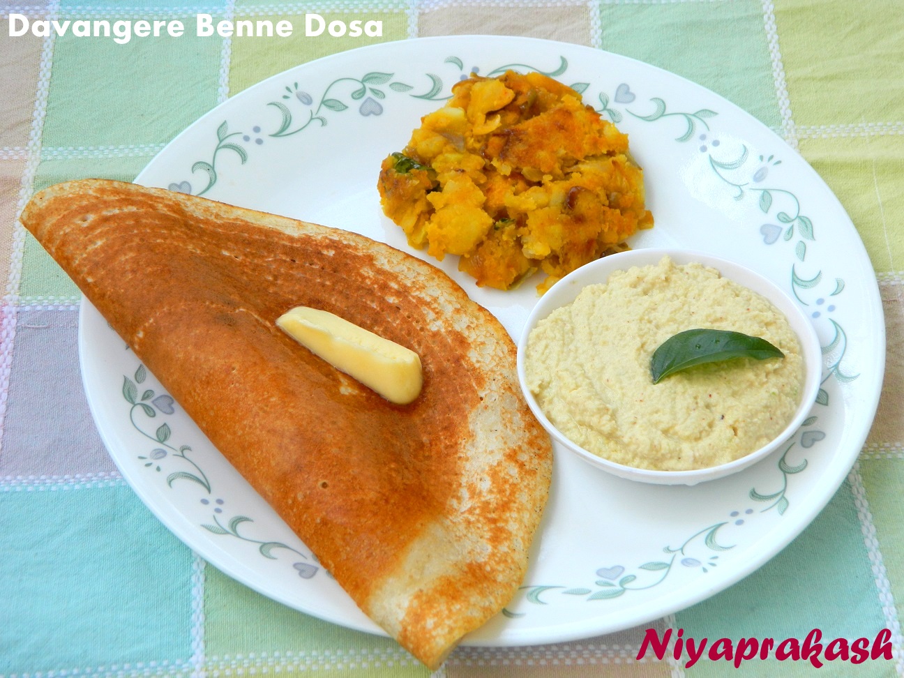 Niya's World: Davangere Benne Dosa