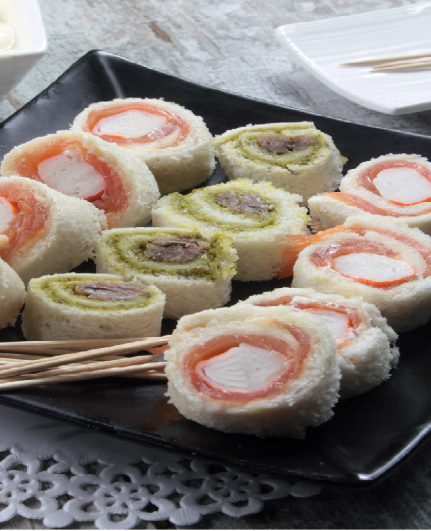 LA GUARIDA DE BAM: Rollitos para el Aperitivo