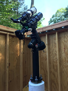 AstroQuest1: Building a Concrete Telescope Pier and Mount Adapter