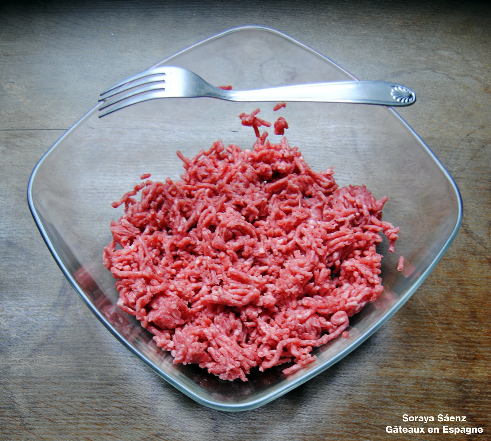 GÂTEAUX EN ESPAGNE: Boulettes de viande hachée avec de la sauce de tomate