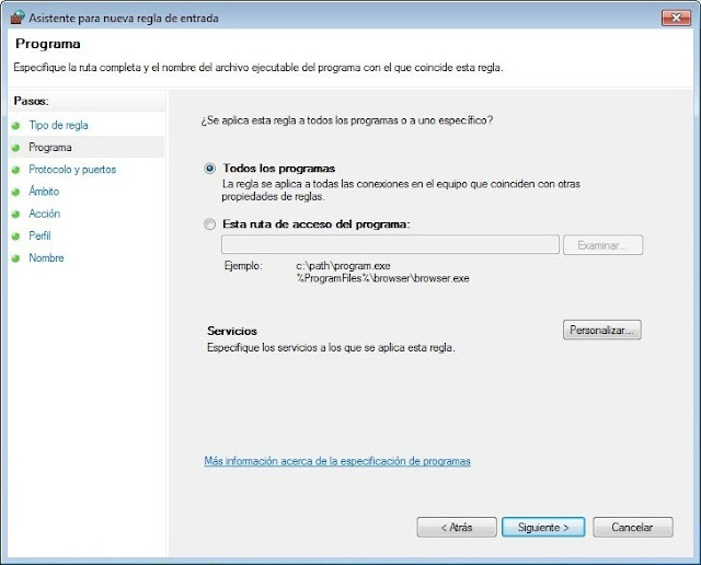 Administrador de Sistemas: Habilitar Ping Windows 7