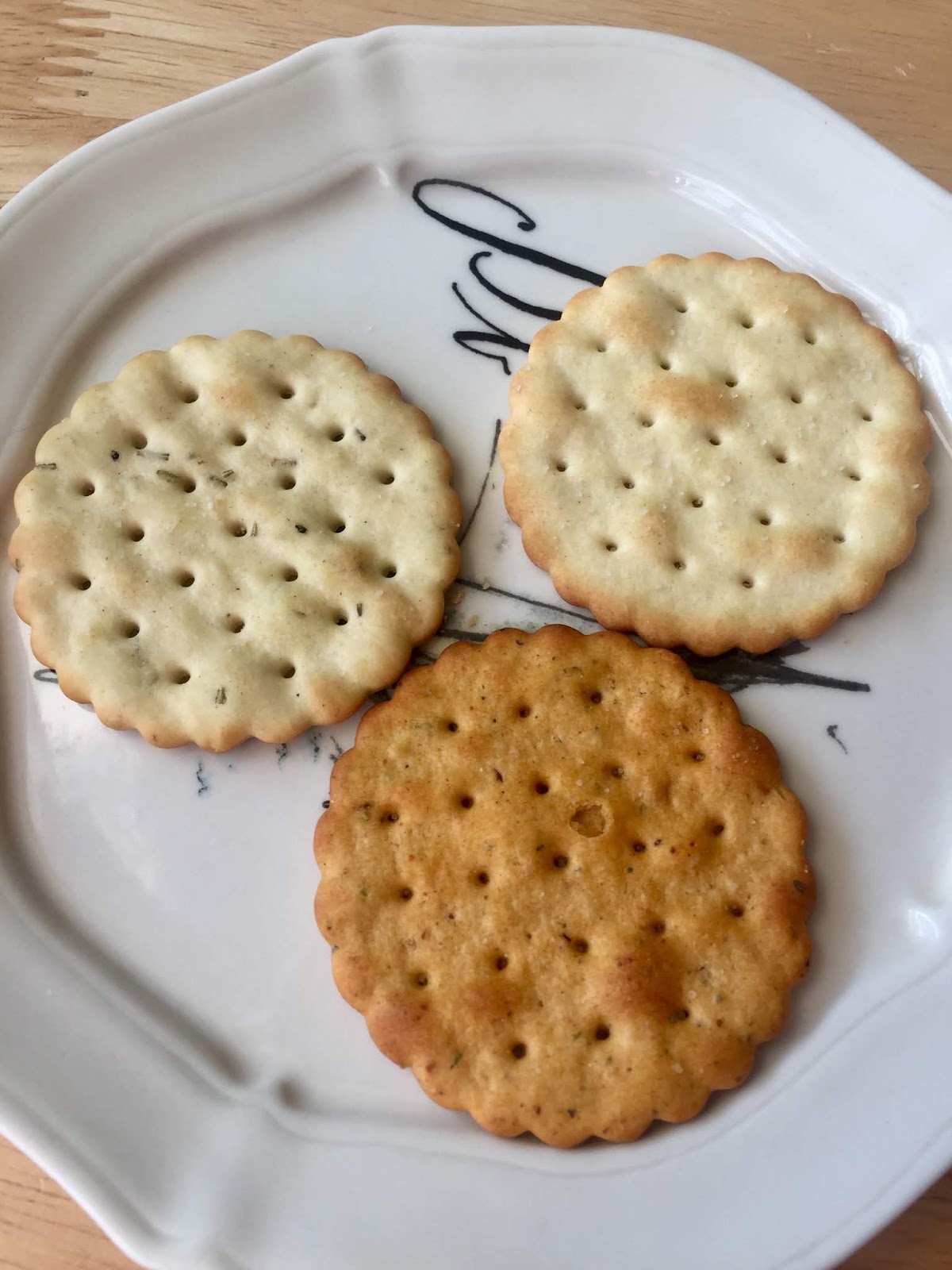 Trader Joe's Scalloped Crackers Trio