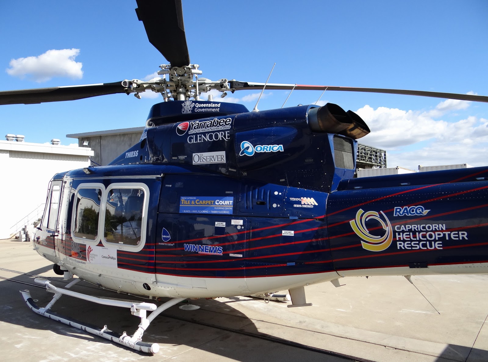 Air Queensland.blogspot: Capricorn Helicopter Rescue Service / Babcock ...