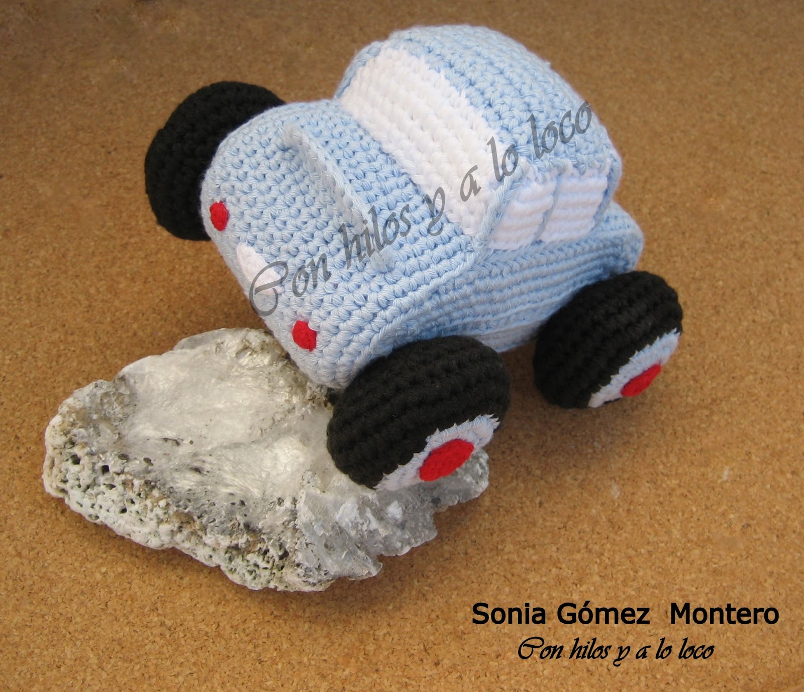 Con hilos y a lo loco: Coche