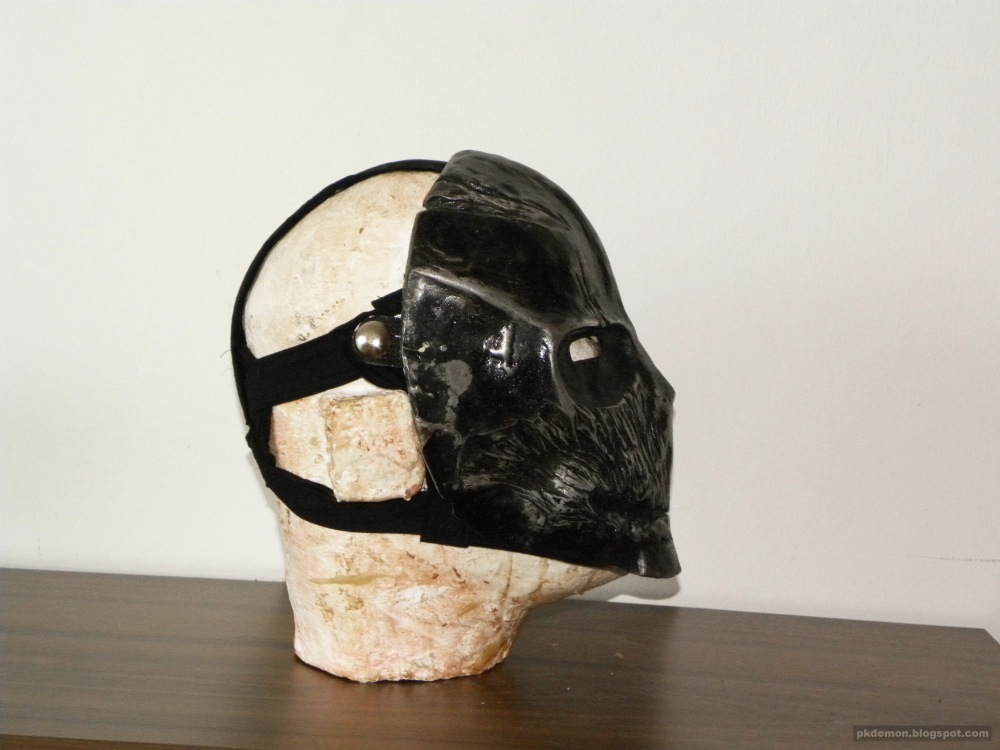 pkDemon Creations: Army of Two Rios mask black metal