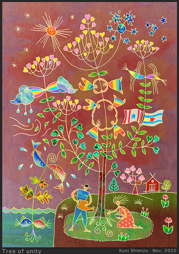 see haiku here 2: A tree of unity