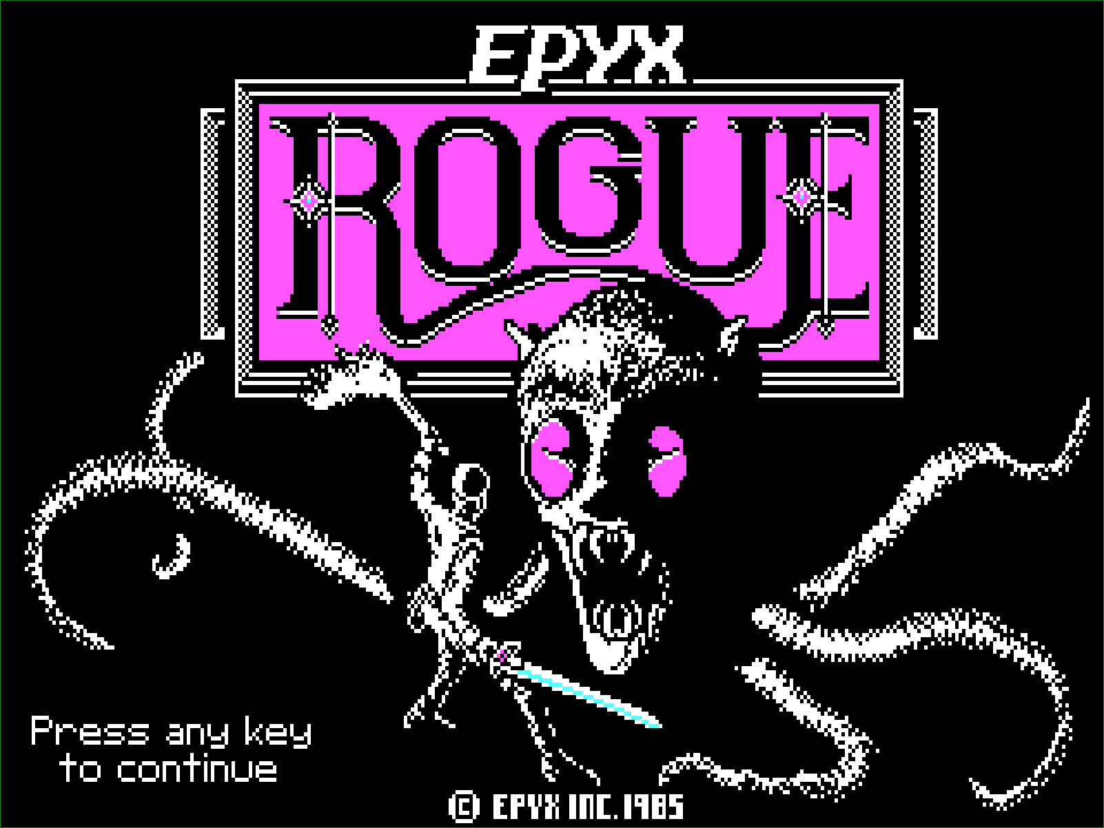 アプリ開発ラボ ラストシューティング: SteamのROGUE(ローグ)の画面サイズを変えてみる