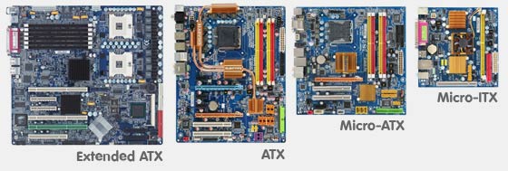 atx와 micro atx의 차이 - difference between atx and micro atx