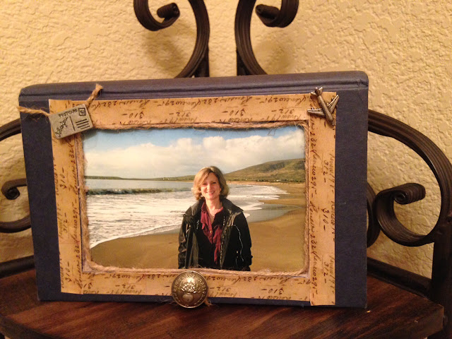 Mystery Playground: DIY Book Photo Frame