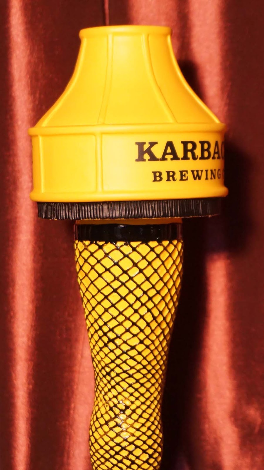 Tap Handle #725: Karbach (Anheuser-Busch) - Yule Shoot Your Eye Out Red Ale