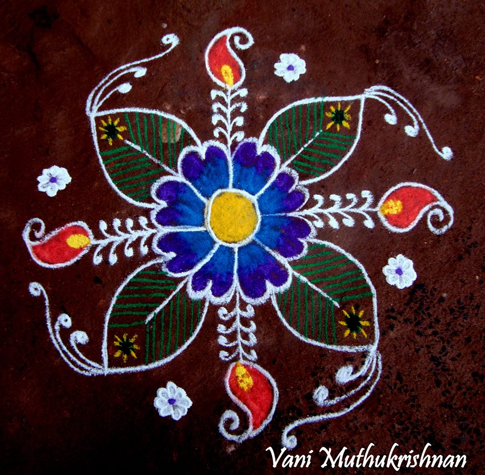 prasannarangoli: Vani muthukrishnan's Latest Rangoli Designs Part-2