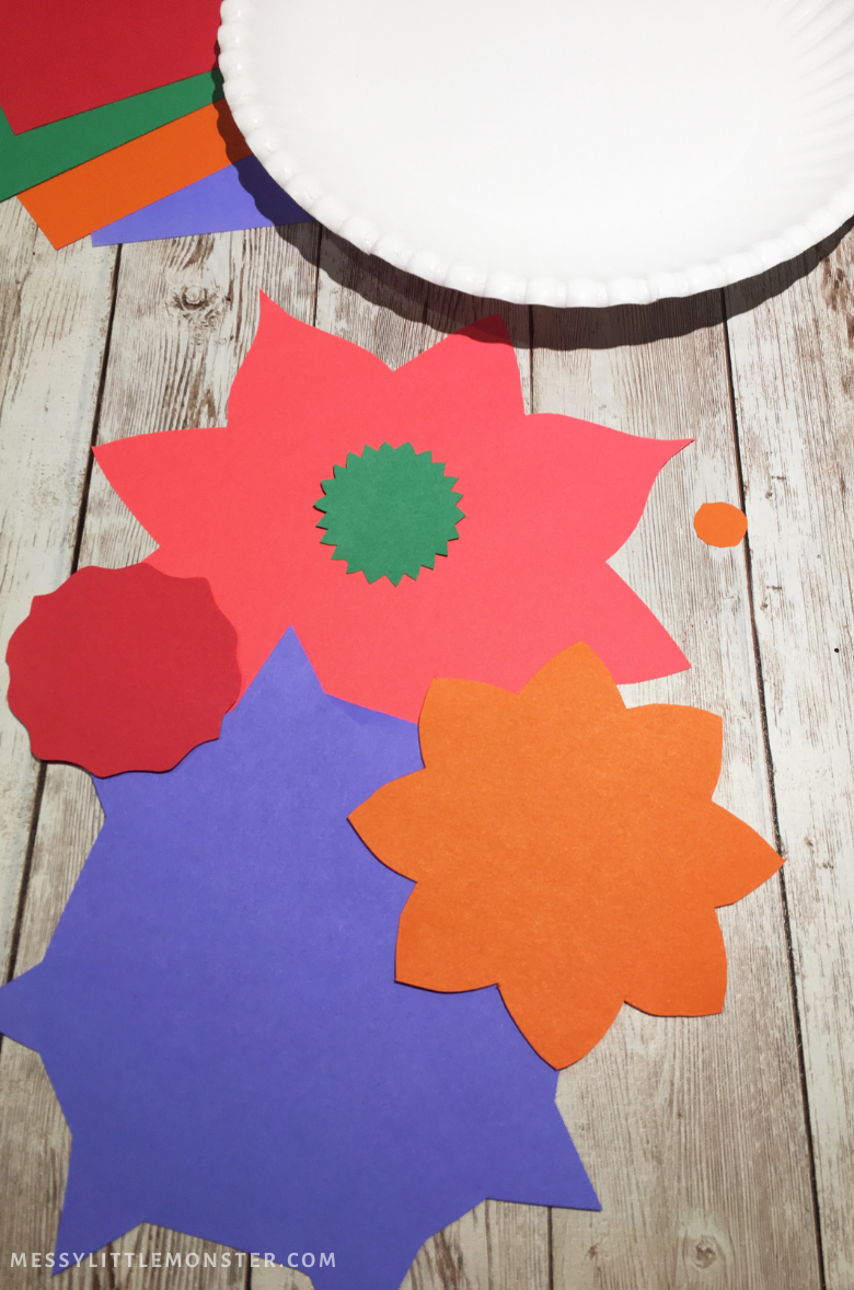Rangoli Patterns - Diwali craft for kids - Messy Little Monster