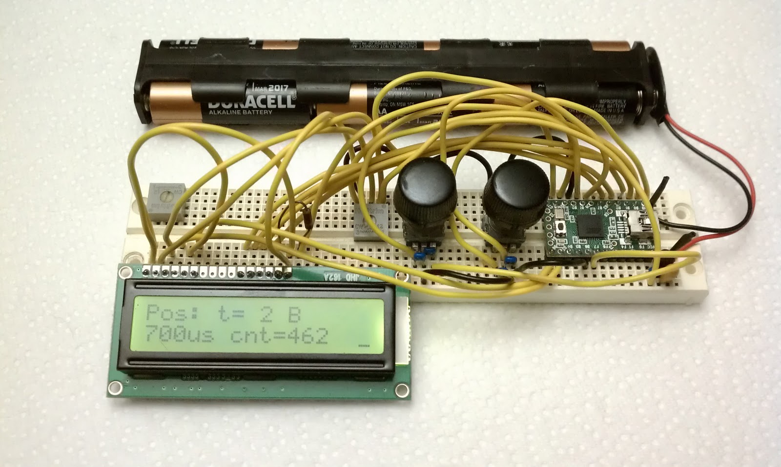 WA0UWH - Electronics & HAM Radio Blog: Decoding a Rotary Encoder - Cont'd
