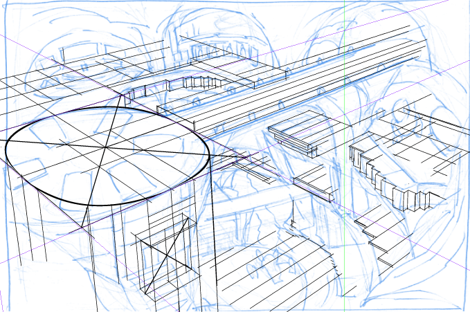 Drawesome: Batcave full process