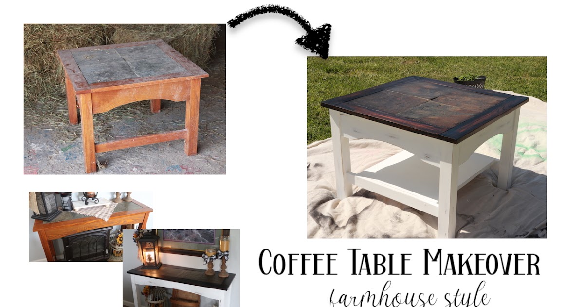 Trash to Treasure - Coffee Table Makeover | Before and After ...