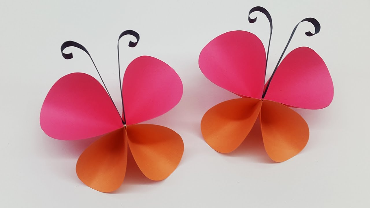 Colors Paper How To Make Paper Butterflies Easy Paper Butterfly Origami colors-paper-how-to-make-paper-butterflies-easy-paper-butterfly-origami