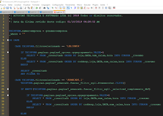 Dark theme in foxpro visual