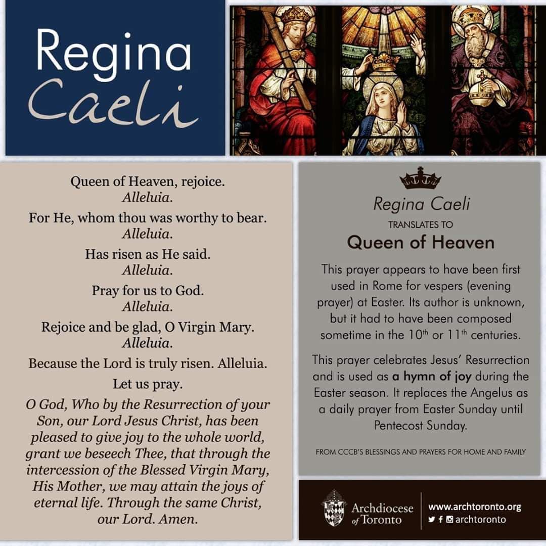 A Catholic Life: Regina Coeli