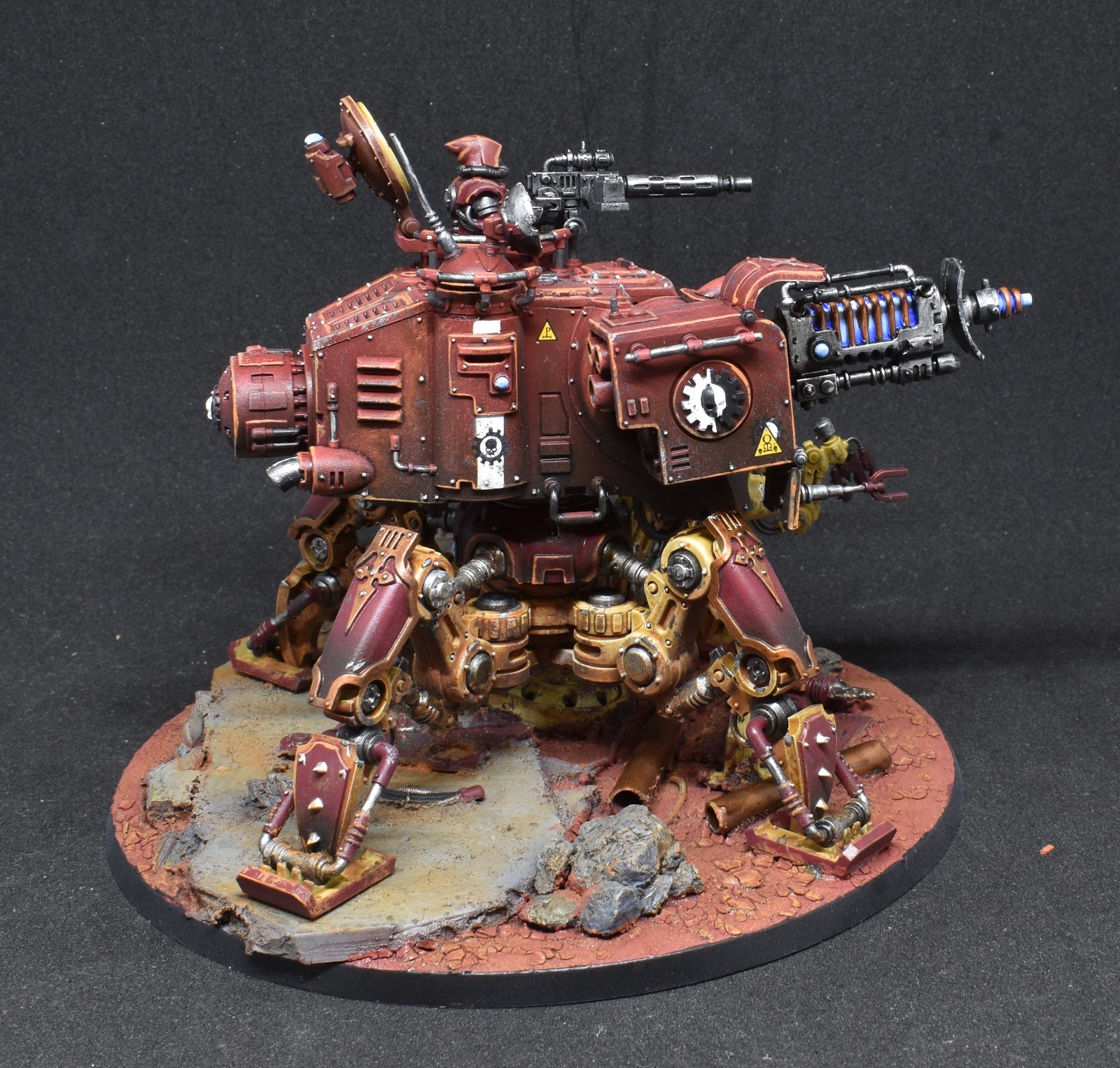 Jarek's Miniatures and Board Games: 40k - AdMech - Dunecrawler