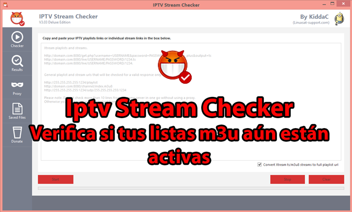 Iptv Stream Checker: Verifica si tus listas m3u aún están activas - humbertothen®