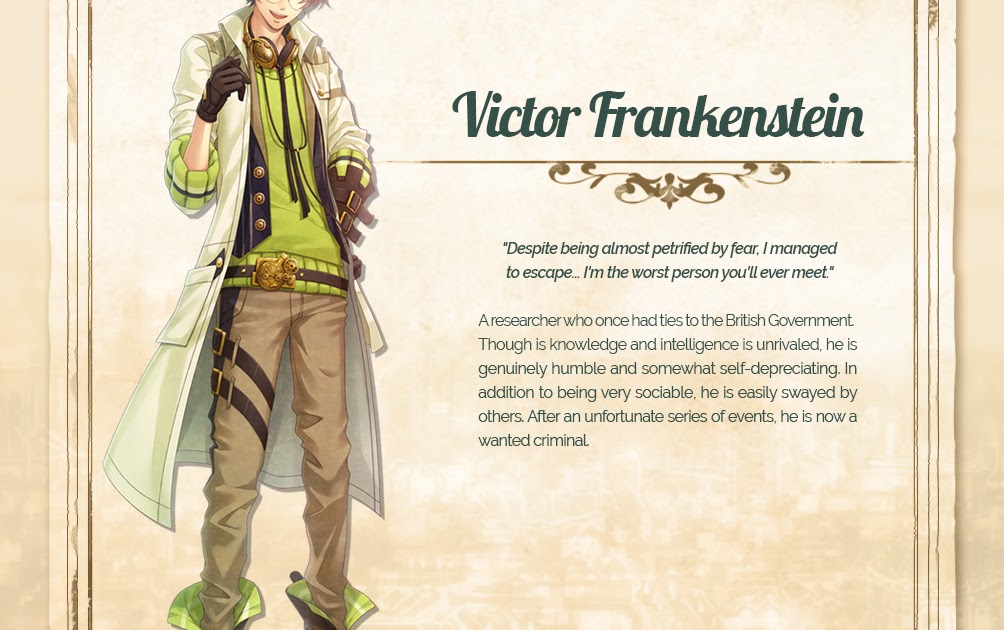 Otome Otaku Girl: [Walkthrough] Code: Realize - Victor Frankenstein