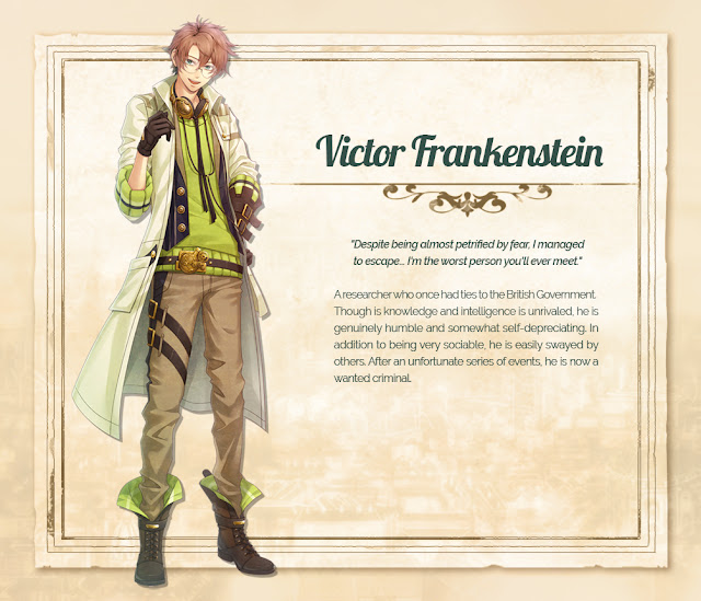 Otome Otaku Girl: [Walkthrough] Code: Realize - Victor Frankenstein
