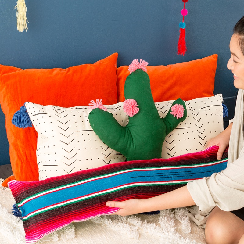 Give Your Bedroom Joshua Tree Vibes With These Desert-Themed Pillows