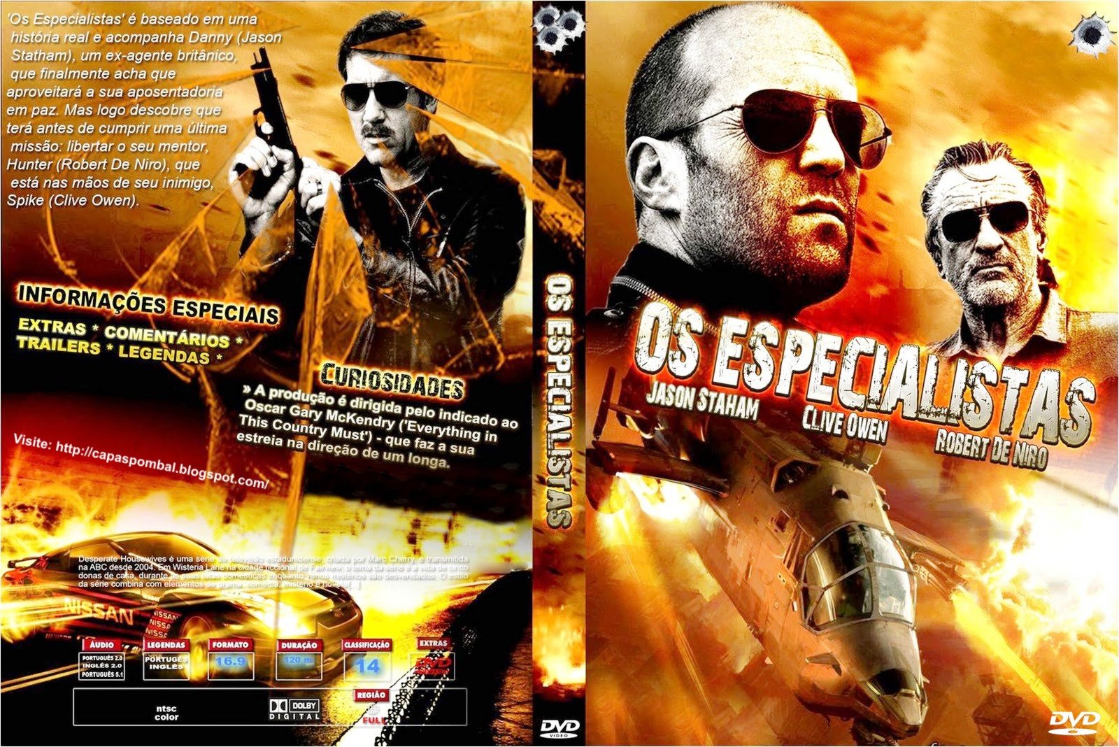 Capas Filmes Ação: Os Especialistas