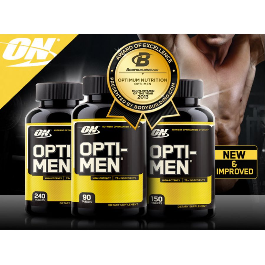 Fitness Supplements: Opti Men Optimum Nutrition 90 Tablets