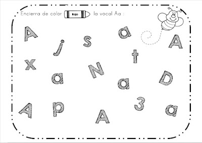 Cuaderno de Actividades APRENDAMOS LAS VOCALES "Colorea y Traza"