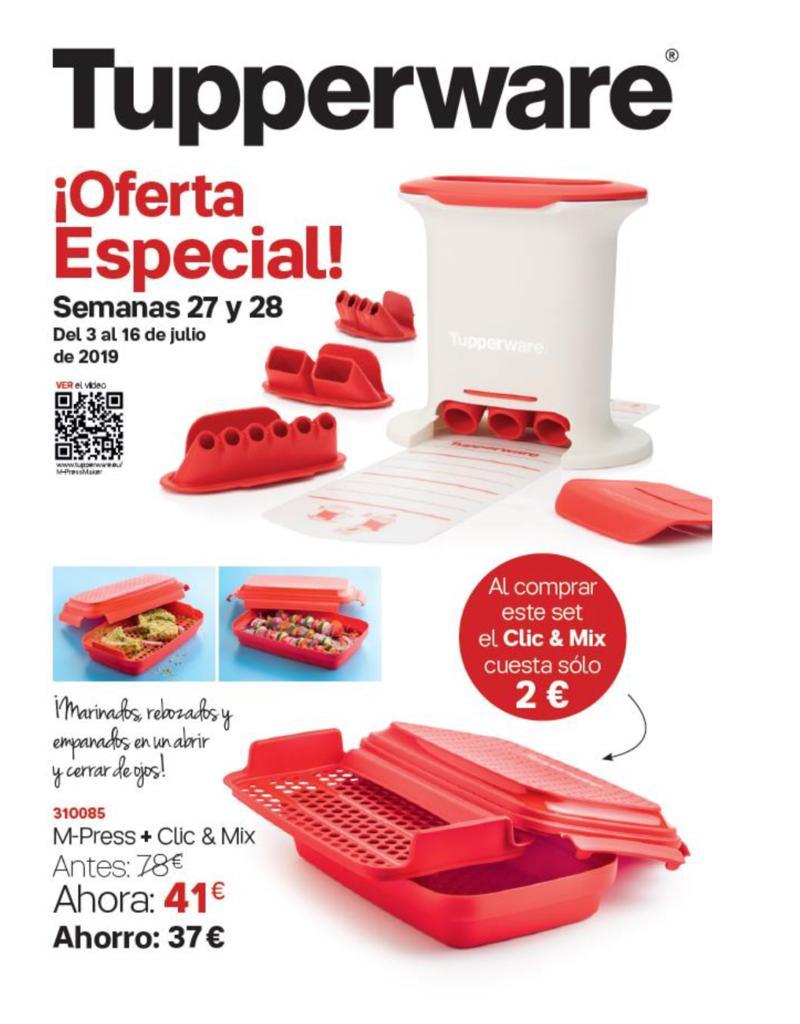 M-Press + Click & Mix Tupperware