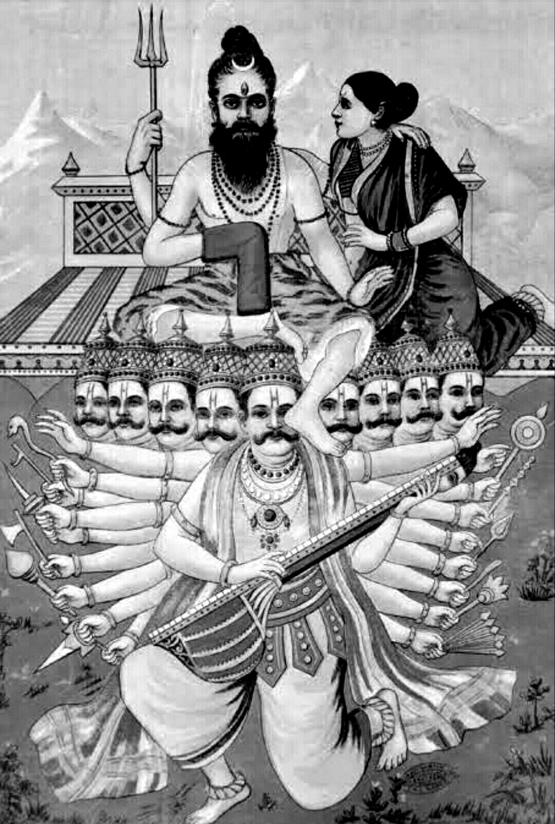 BHARAT ITIHASA: Birth of Ravana