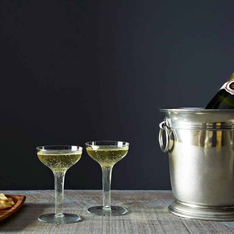 Vintage Champagne Coupes (Set of 2)