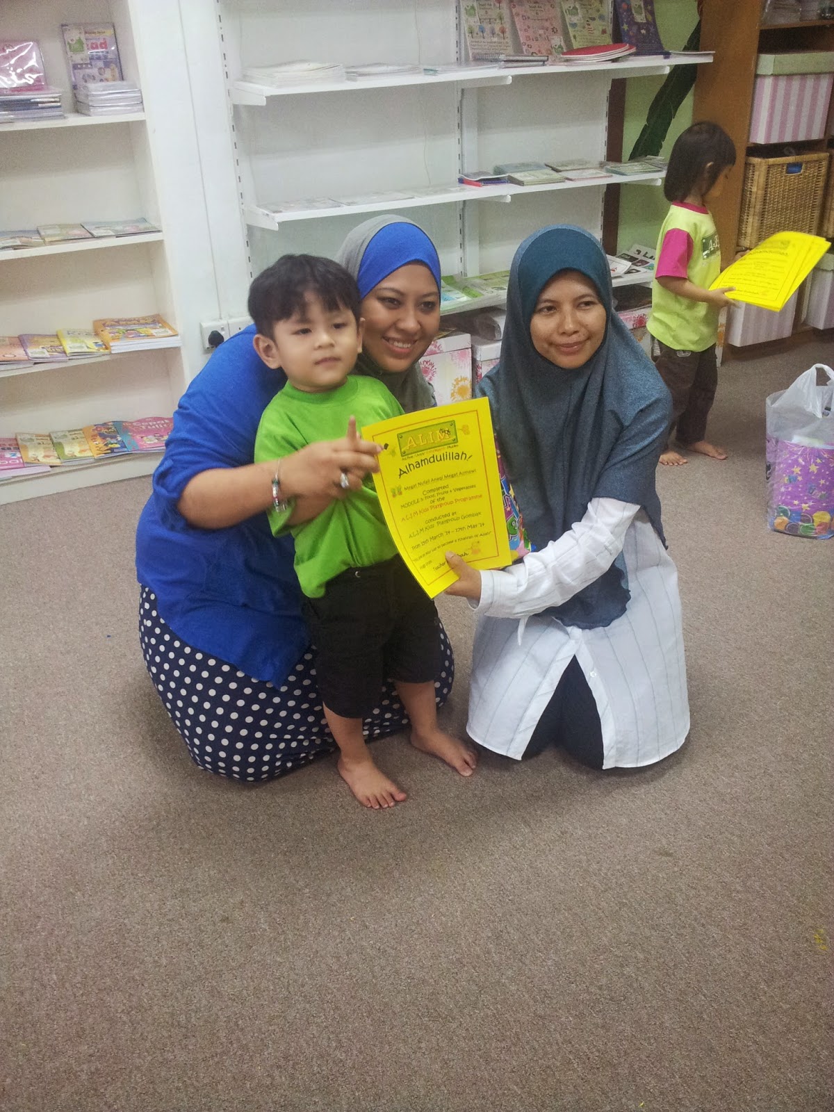 INI BLOG MIMIZIOUSLICIOUS: Tamat Modul 5 Kelas Alim Kids....