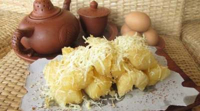 Terkuak! Ini Resep Rahasia Singkong Keju Kukus Melepuh Empuk Enak Banget - County Food