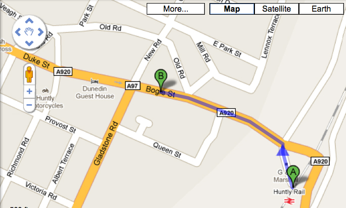 Into the Wild: Getting to Huntly