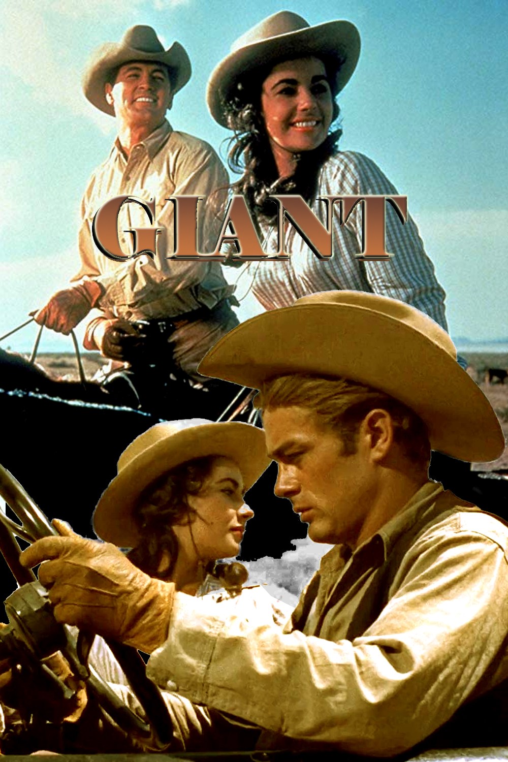 Movie Poster 1000x1500: Giant 1956