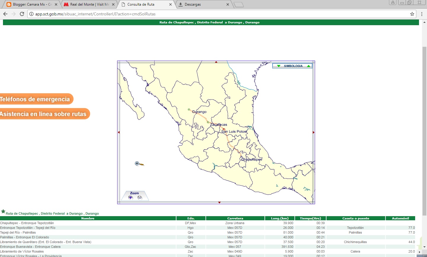 Muévete por carretera y sigue viajando! - Cámara Mx