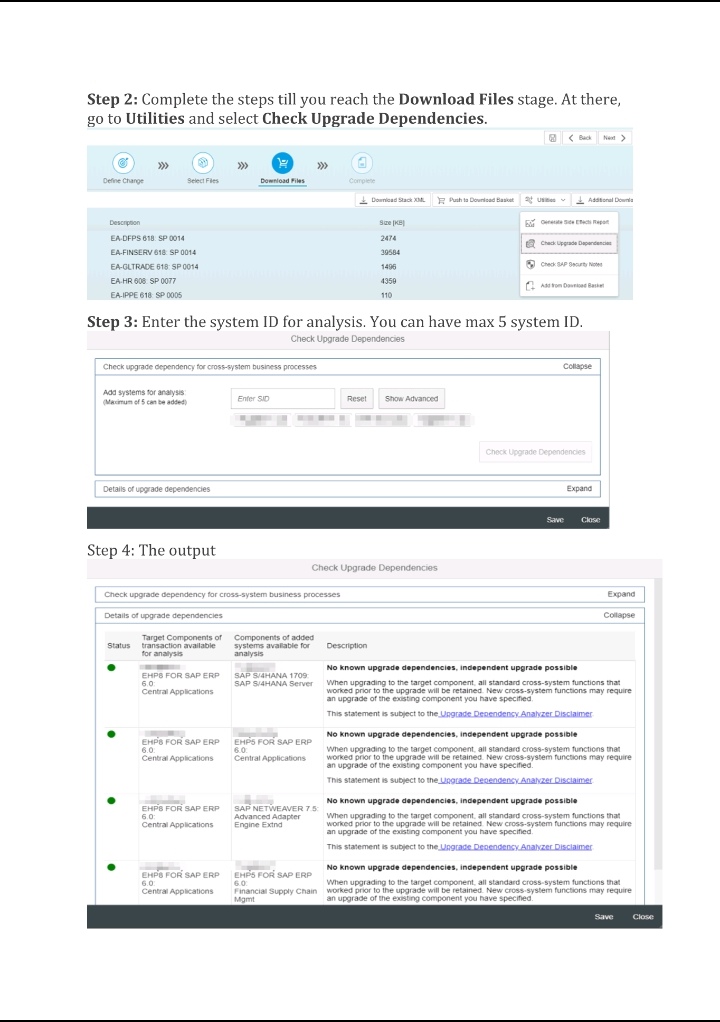 SAP BASIS MADE EASY: SAP Upgrade Dependency Analyzer(UDA)