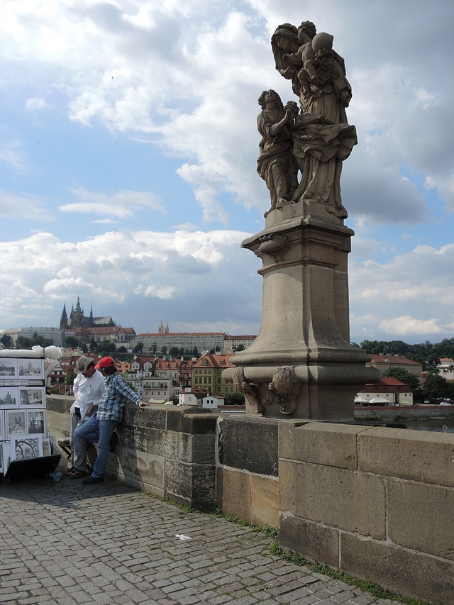 Moois van ' M(i)e': Praag: aan de rivier