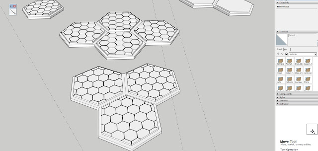 Hex Solar Panel Terrain Project - 10/1 Added Solar Panel Base