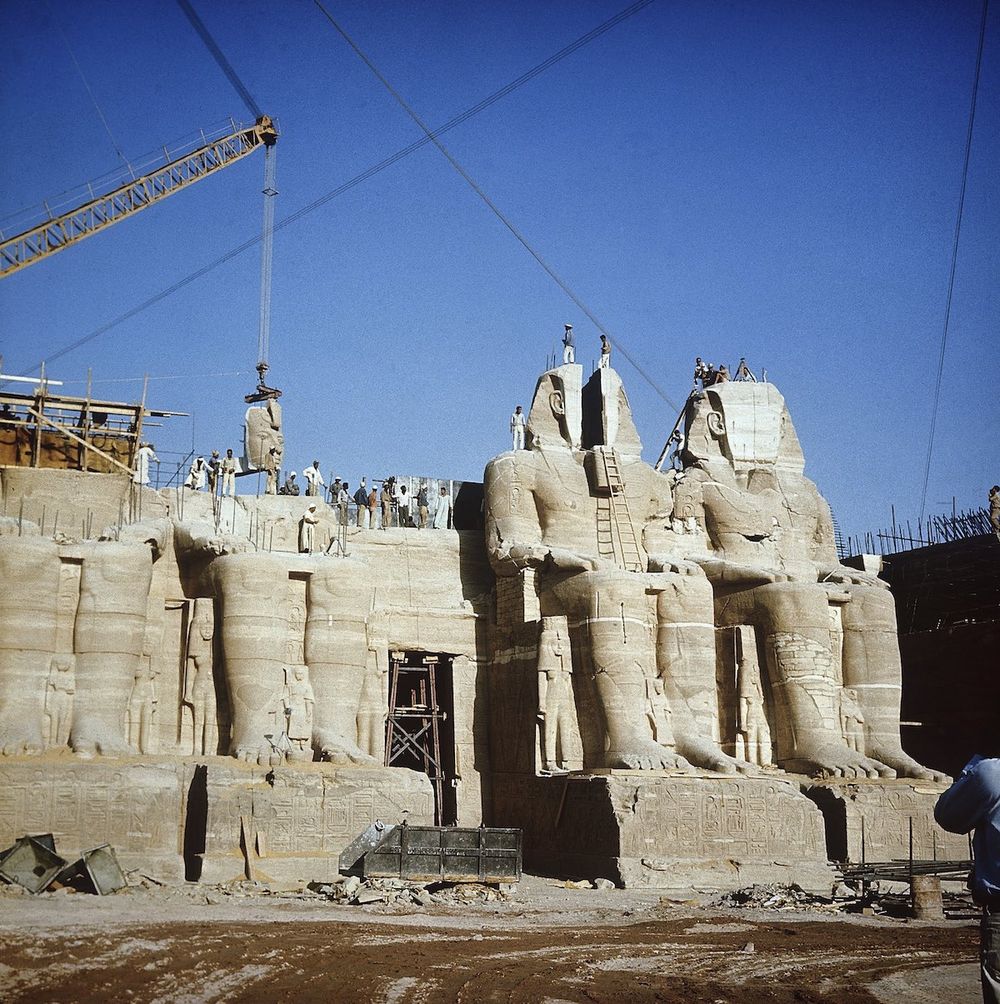 The Relocation of Abu Simbel Temples | Amusing Planet
