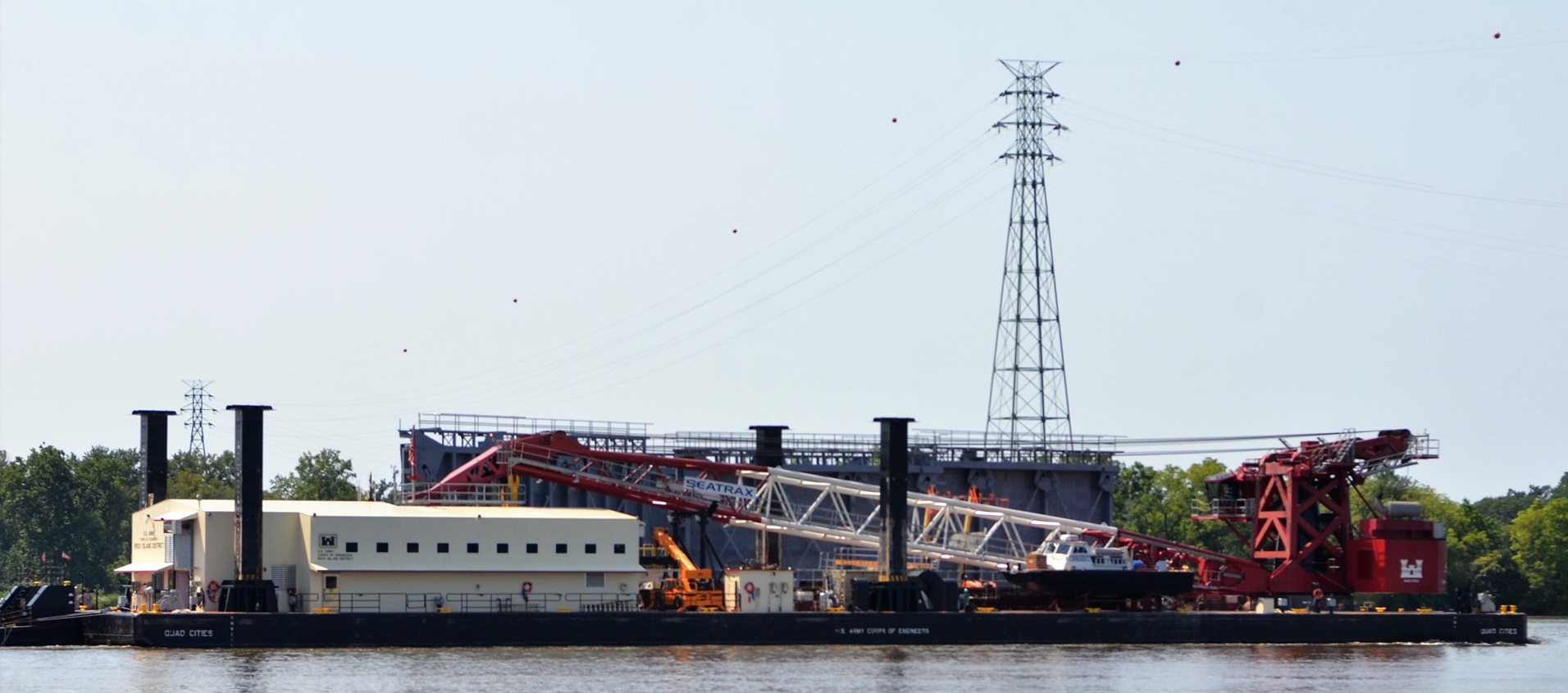 Industrial History: USACE Hercules and Quad Cities Barge Cranes