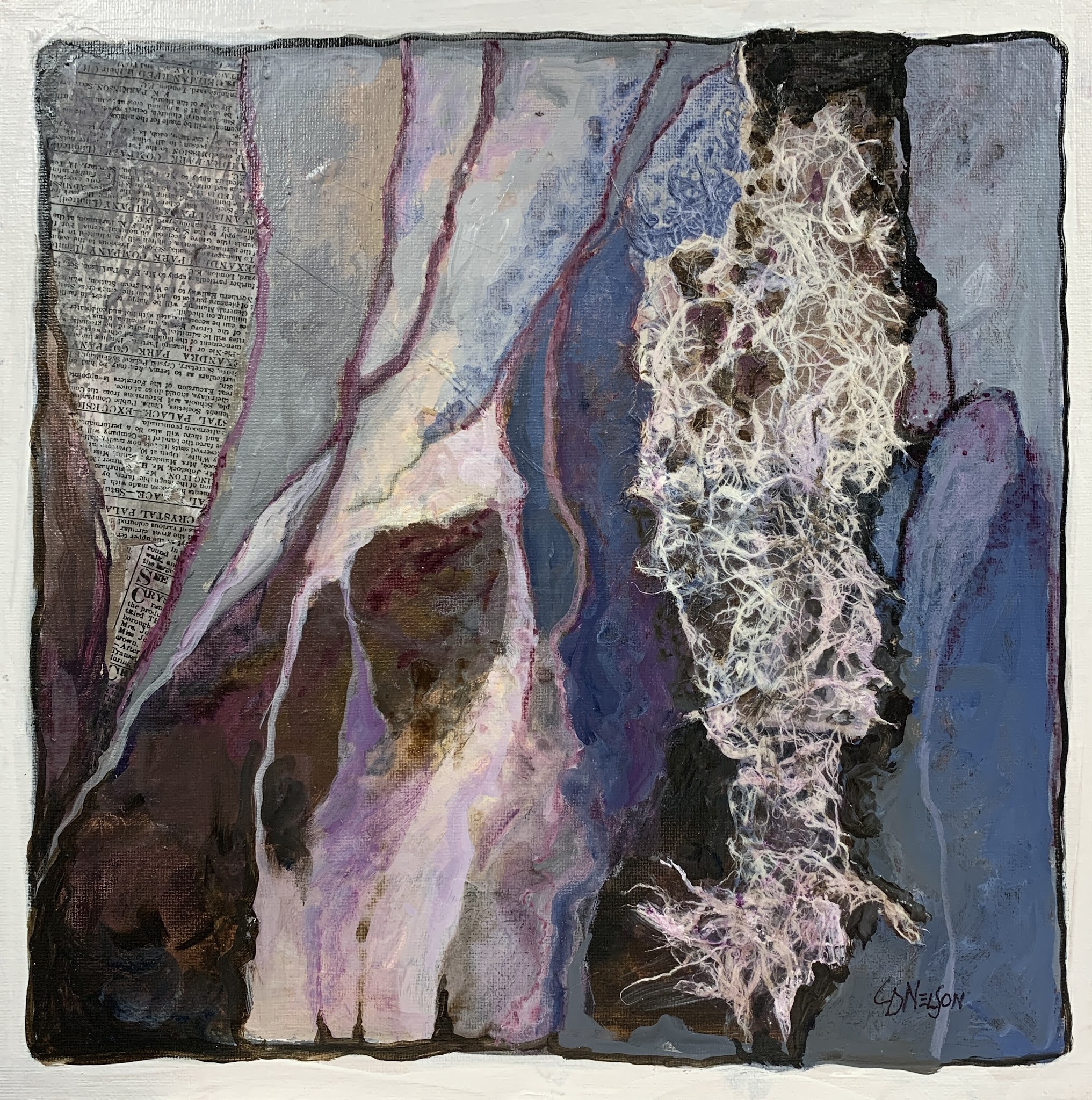 Mixed Media Artists International: Mixed Media Abstract Art "MM102" by ...