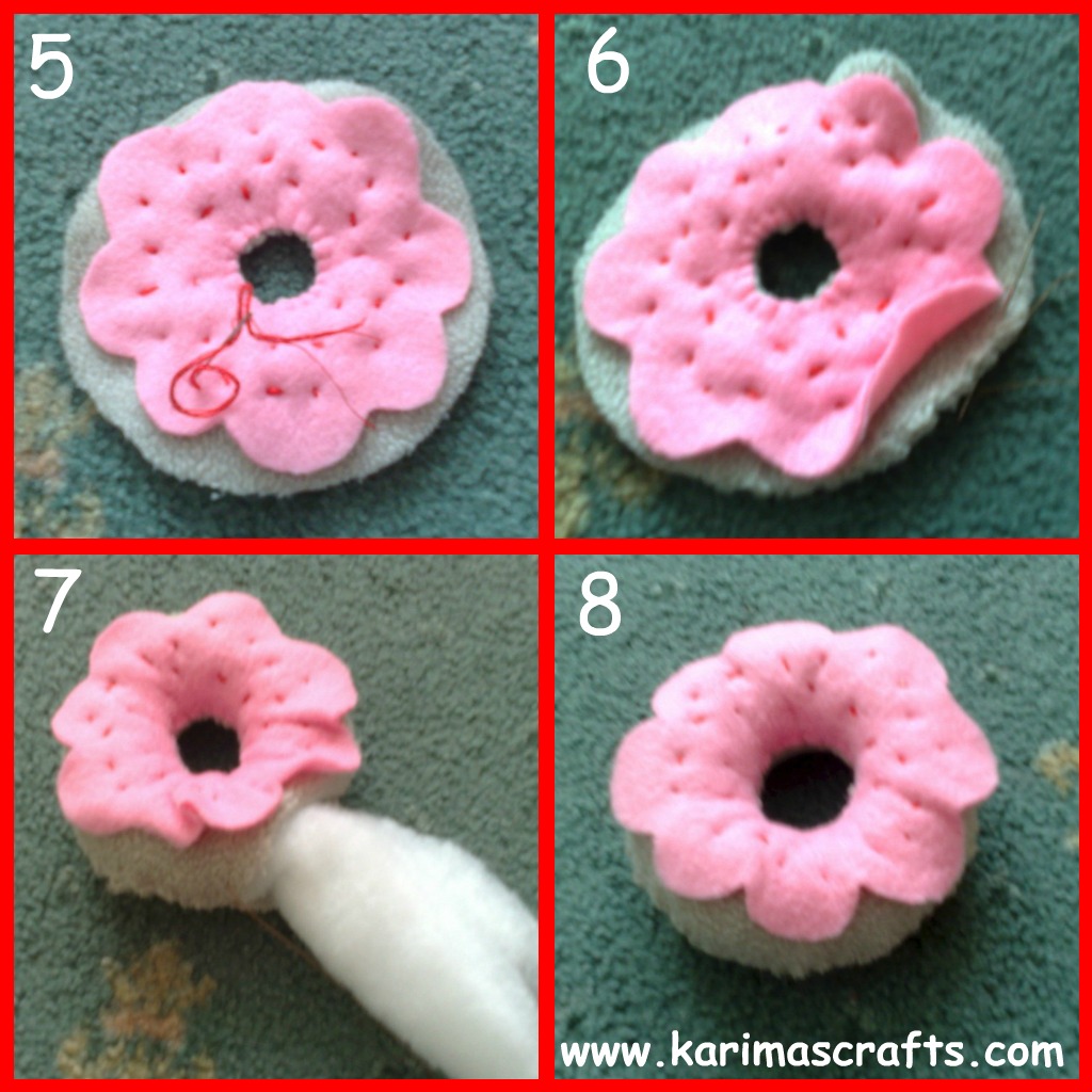 Karima's Crafts: Felt Donut Tutorial
