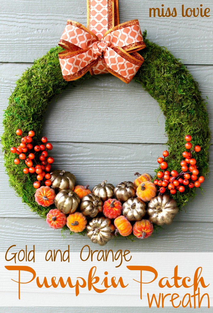Miss Lovie: Welcome Fall Wreath {A Tutorial}